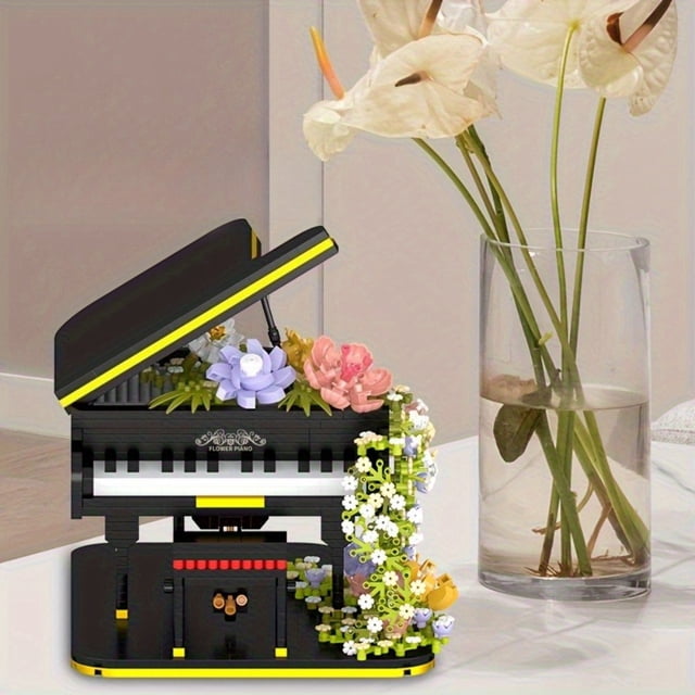 2080pcs Mini Ideas Piano Model Building Block Set, Music Lovers ...