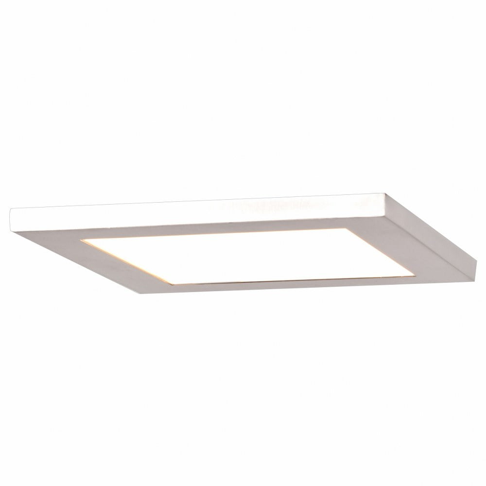 Access lighting 20815LEDD-WH-ACR 9.5 x 9.5 x 0.5 in. Boxer LED Square ...