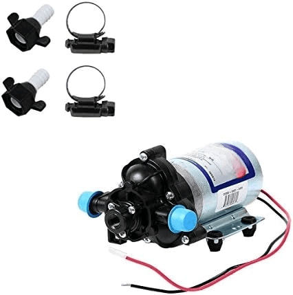 2088-343-500 Bypass 12V Diaphragm Pump with Female 1/2-Inch Hose Barb ...