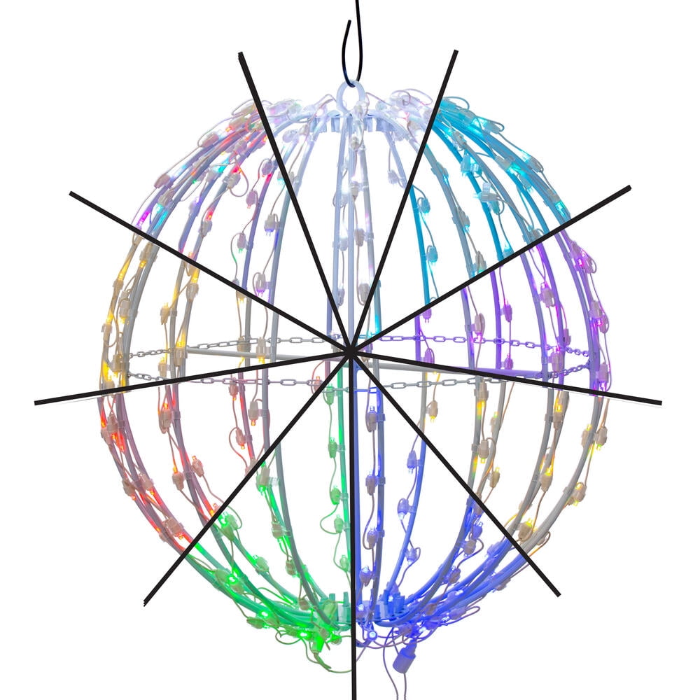 208Lt x 24" RGBWW 5MM Sphere w/Remote - Walmart.com