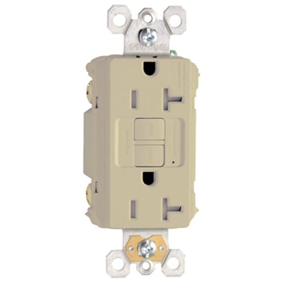 2097TRLACC4 20A Duplex Self Testing Tamper Resistant GFCI Receptacle ...