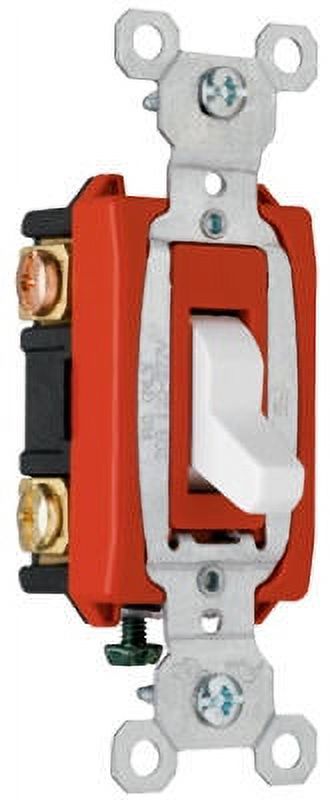 20A 120/277V White Grounding Premium 3 Way Toggle Switch UL Listed Fed ...