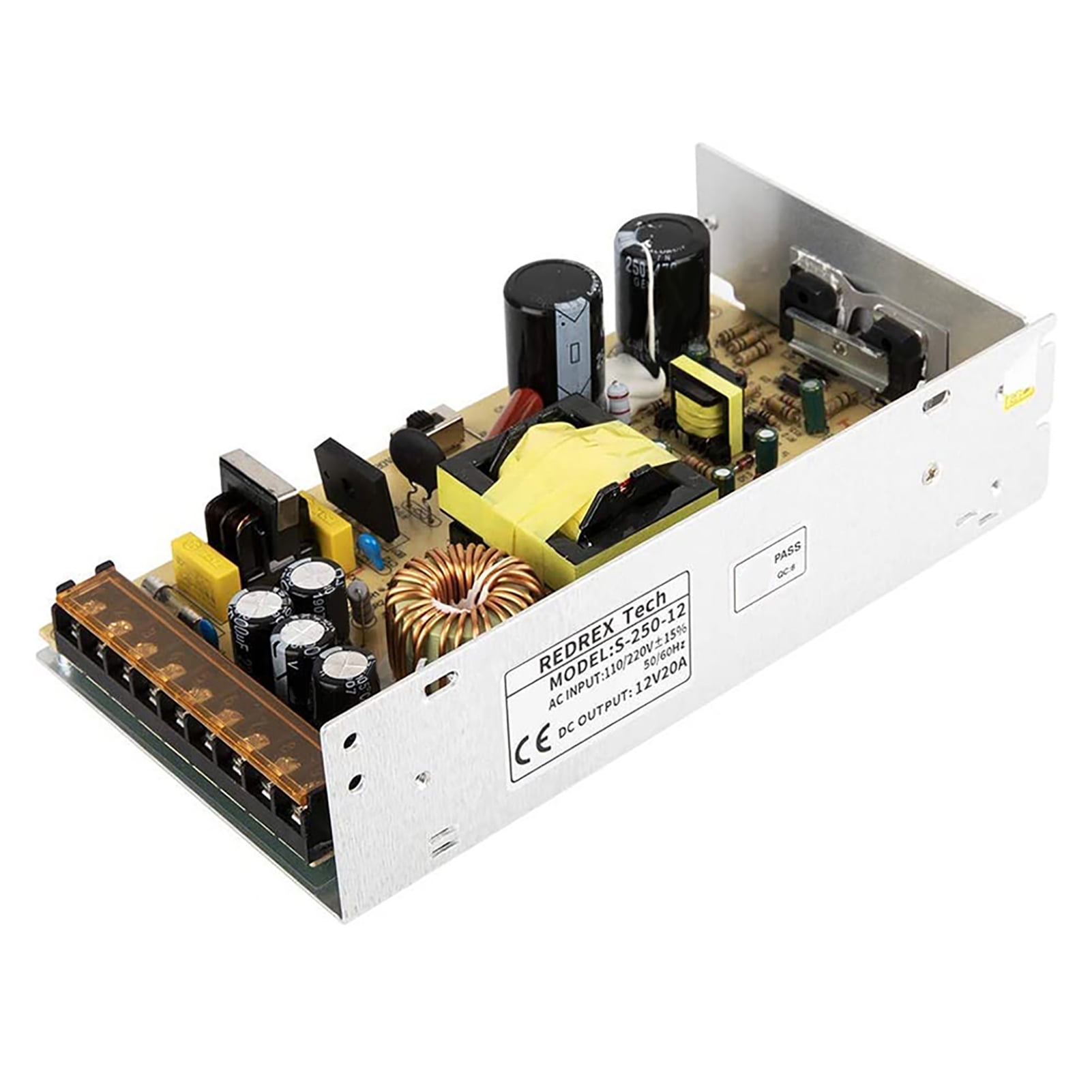 20A 12V LED Power Converter, Wide Voltage Input , Reliable, Compact ...