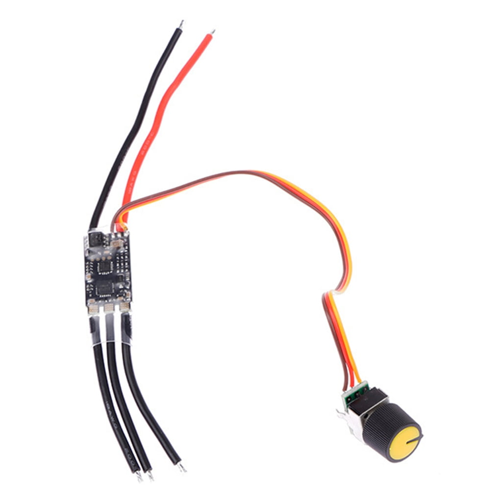 20A 7-26V Three Phase Brushless Motor Driver Board With Potentiometer ...