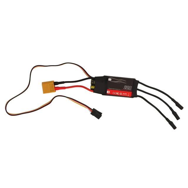20A ESC Electronic Speed Controller 20A RC Brushless Motor Electric ...
