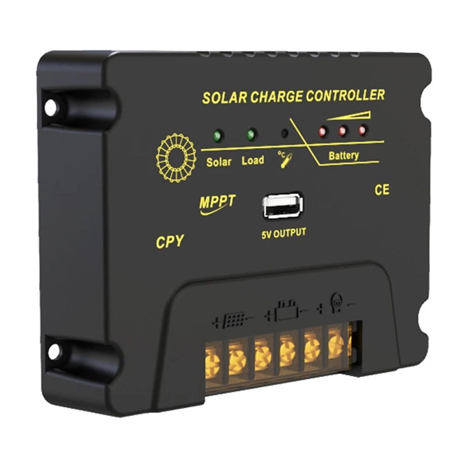 20A MPPT Solar Controller Automatic Identification Solar Panel Battery ...