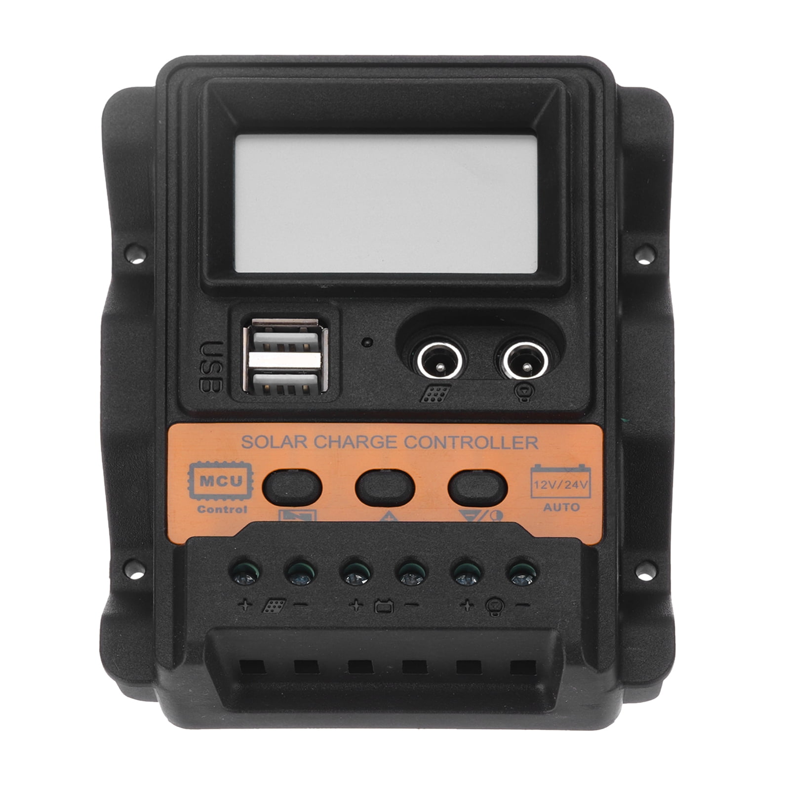 20A PWM Solar Charge Controller 12V/24V Auto Solar Battery Panel Charger Intelligent Regulator ...