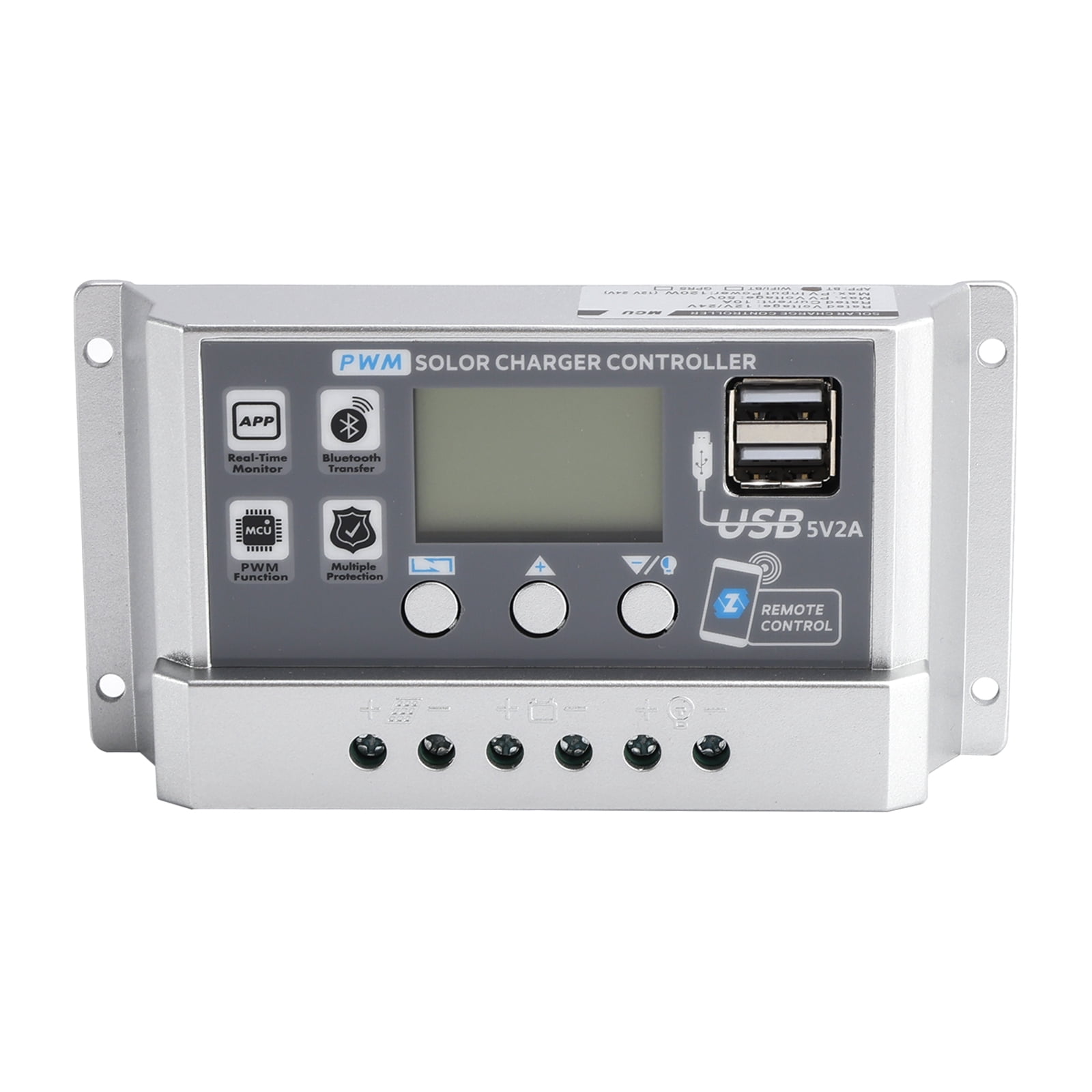20A PWM Solar Controller Display Current Solar Street Light Controller ...