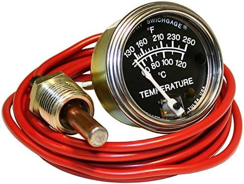 20BTG-250-8-/2 B-Series Temperature Murphygage (10702525) - Walmart.com