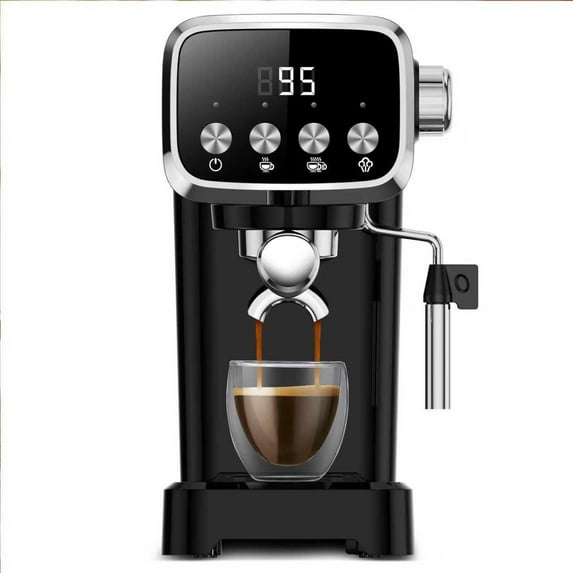 20Bar Espresso Machine:Professional Steam Milk Frother Wand,Single ...