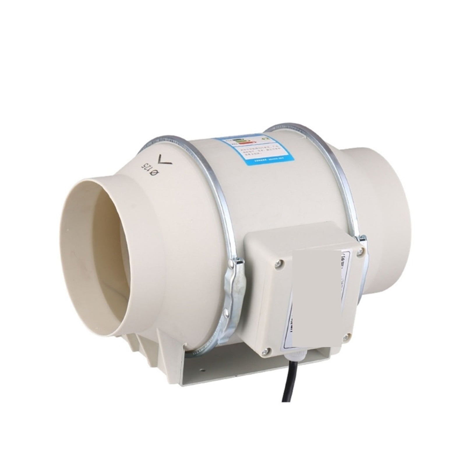 20CC 3/4In Circular Duct Fan Pipe Ventilation Fan Bathroom Kitchen ...