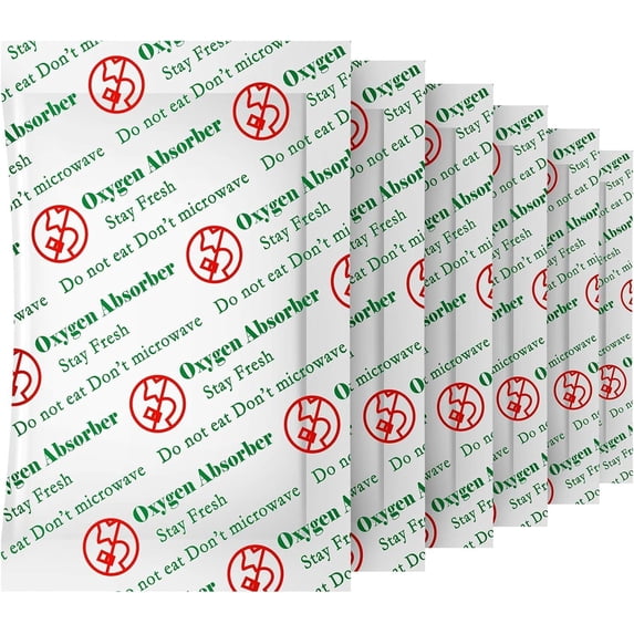 20CC(300-Pack) Food Grade Oxygen Absorbers Packets for Home Made Jerky ...