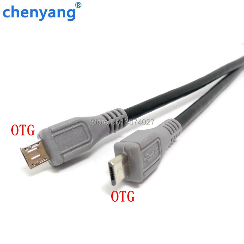 20CM 1M USB Micro 5pin Male to micro USB 5P 5 PIN male V8 OTG adapter ...