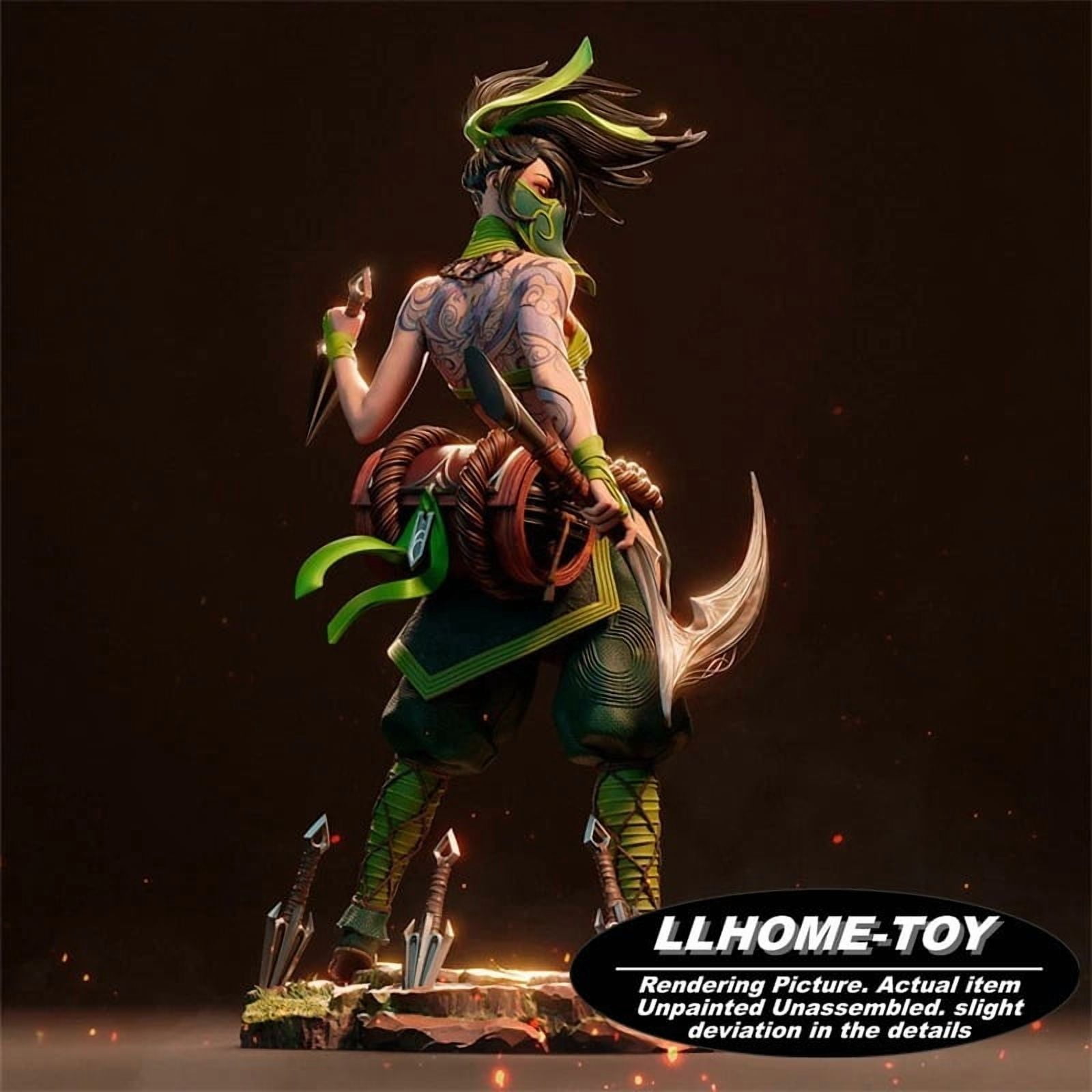 20CM Akali 3D Print Garage Kit Figure Model Unassemble Unpainted GK ...