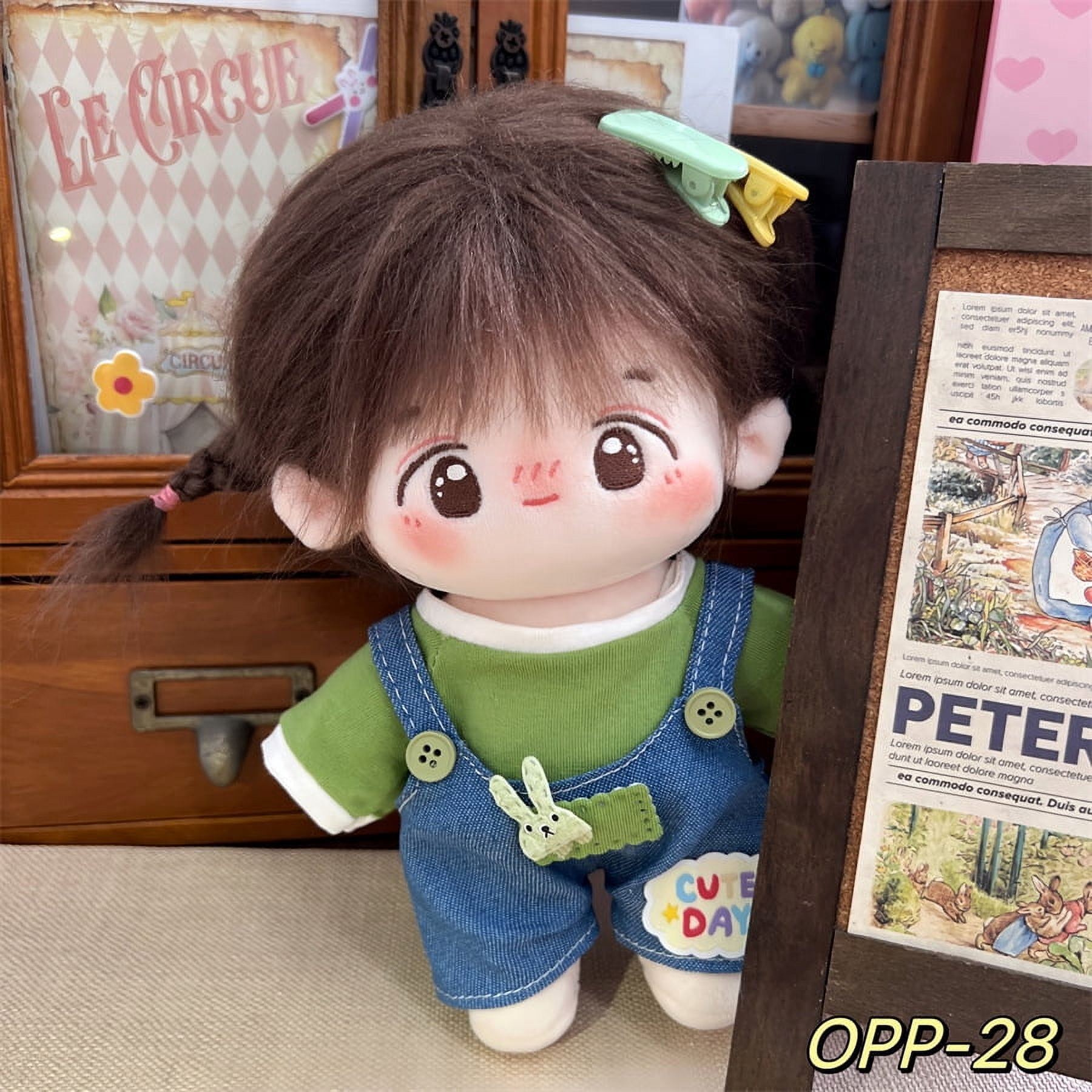 20CM Cotton Doll Clothes – Maid Outfit, Doll Dress-Up Clothes for 20cm ...