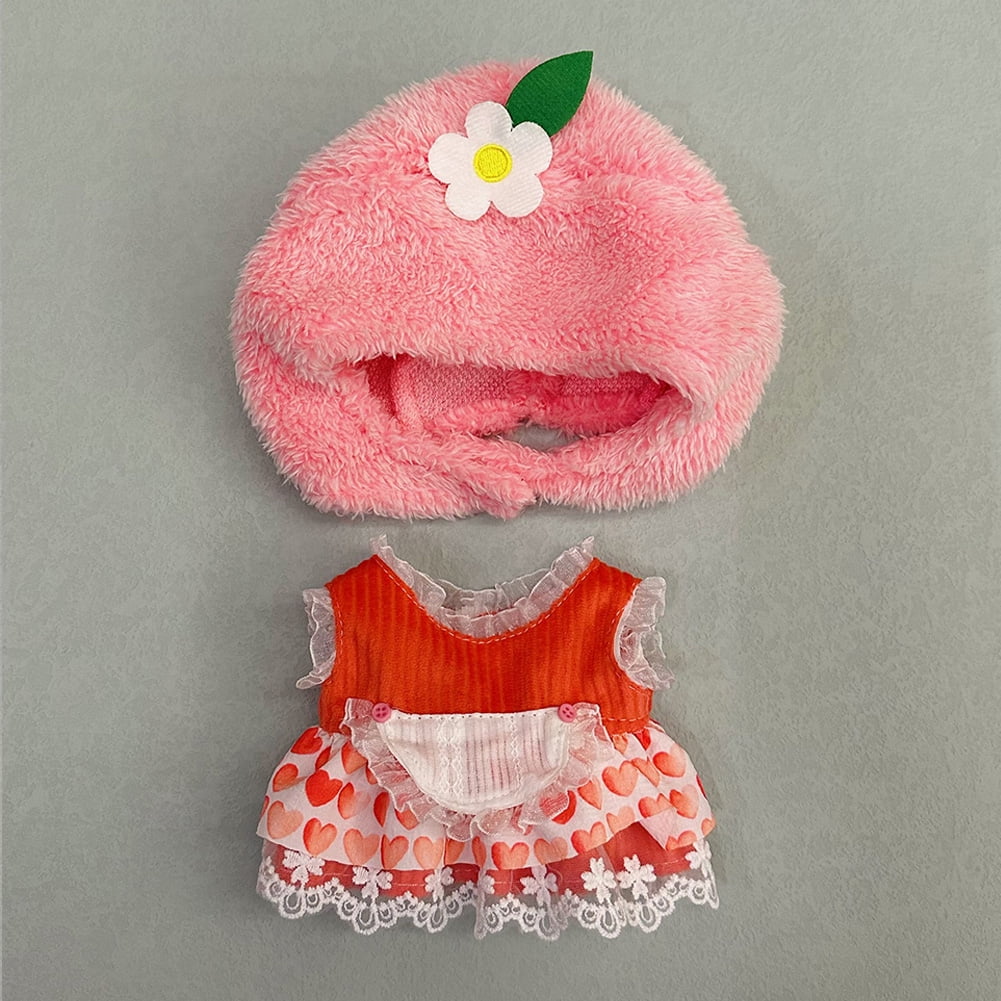 20CM Cotton Doll Clothes – Pastoral Style Dress, Doll Outfit for 20cm ...