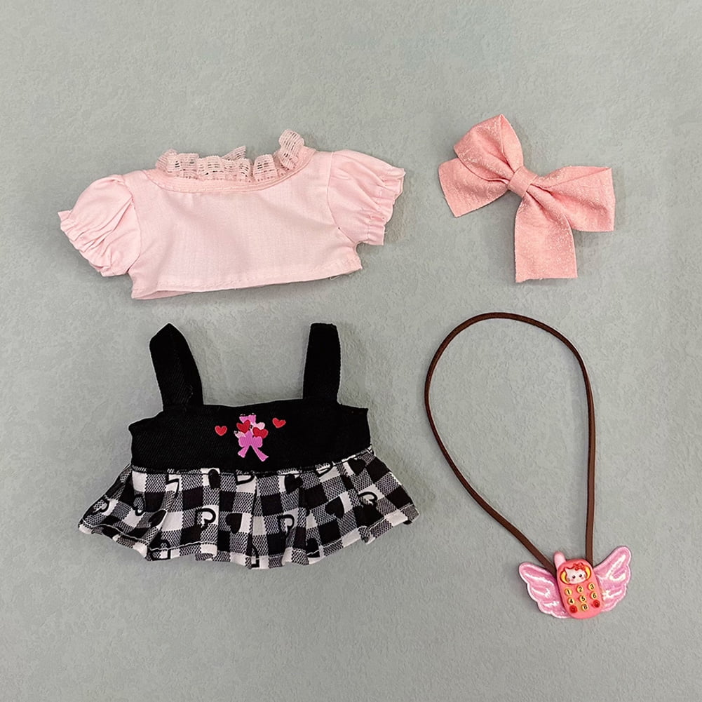 20CM Cotton Doll Clothes – Pastoral Style Dress, Doll Outfit for 20cm ...