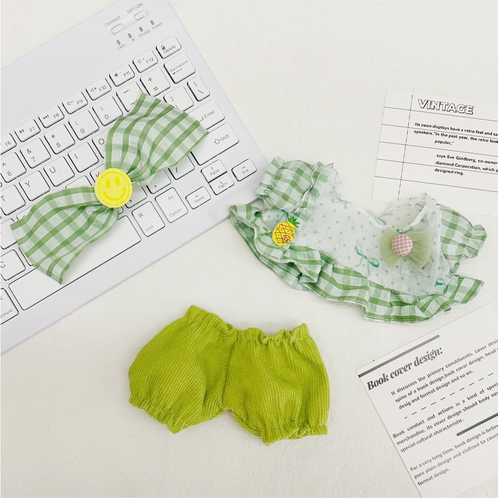 20CM Cotton Doll Clothes – Princess Outfit, Cute & Fresh Doll Set for ...