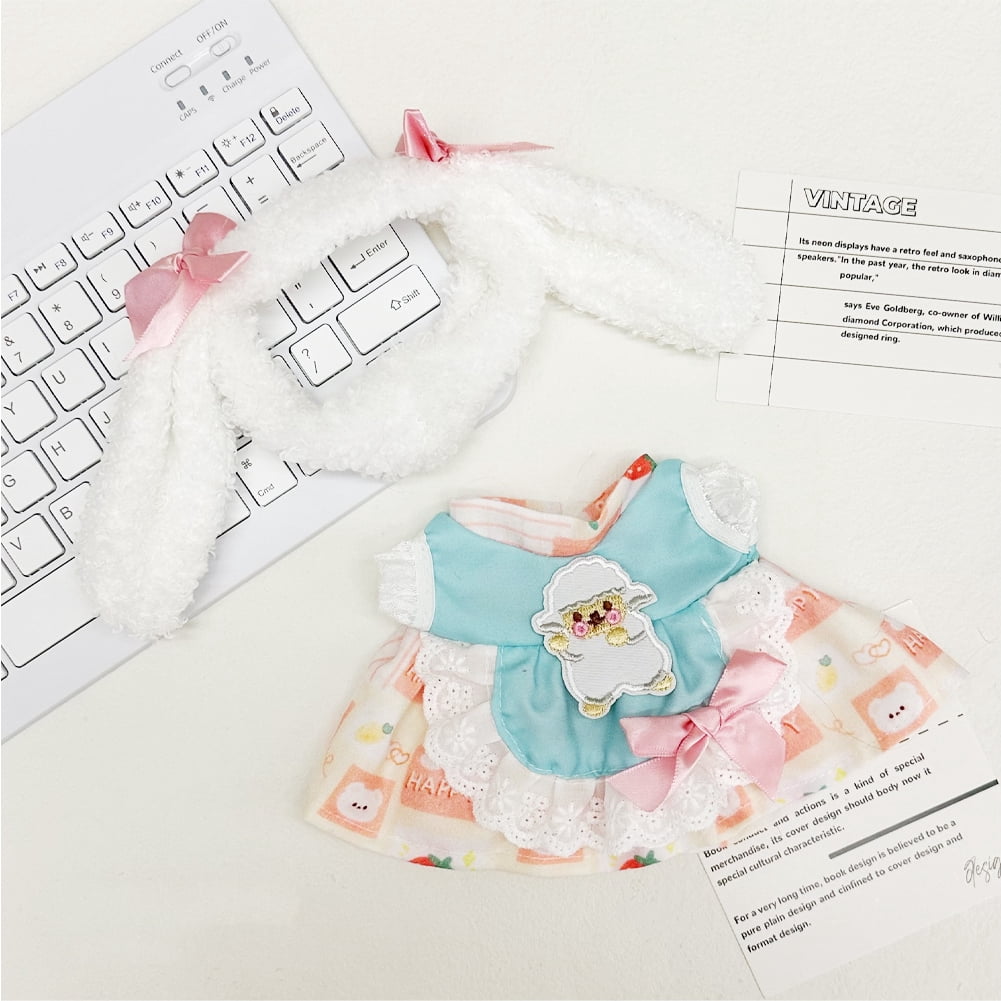 20CM Cotton Doll Clothes – Princess Outfit, Cute & Fresh Doll Set for ...