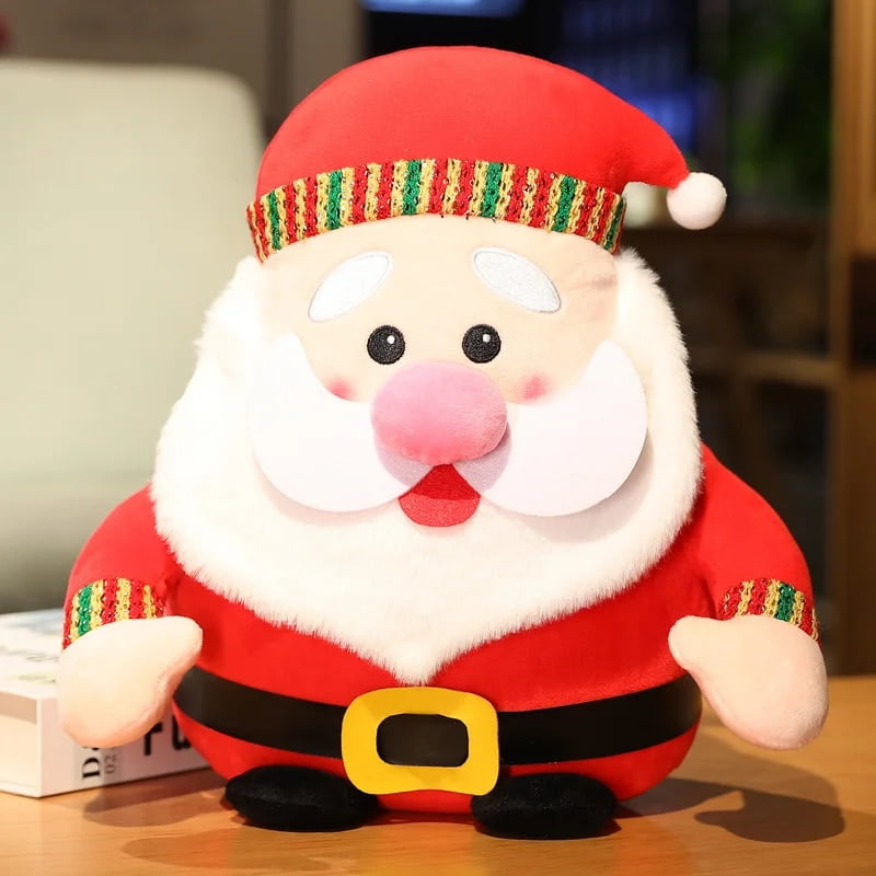 20CM Cute Christmas Series Doll Santa Claus Elk Plush Toy Stuffed Soft ...