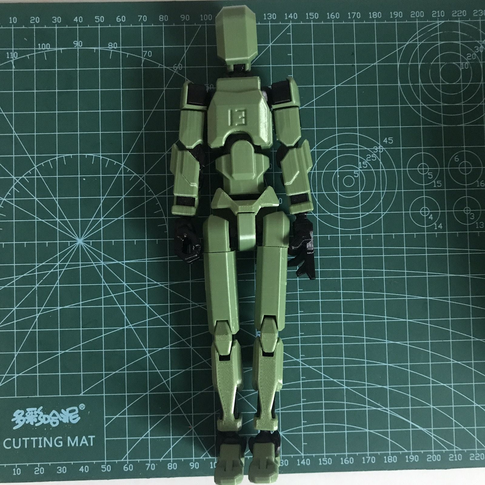 20CM Large-sized Multi-Jointed Movable Shapeshift Robot 2.0 3D Printed Mannequin Dummy 13 ...