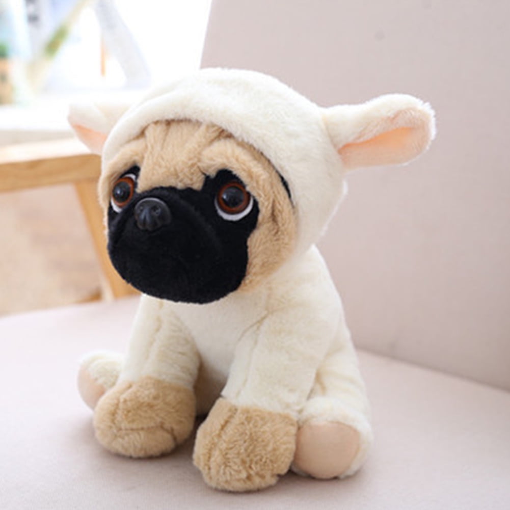 20CM Stuffed Simulation Dogs Plush Sharpei Pug Lovely Puppy Pet Toy ...