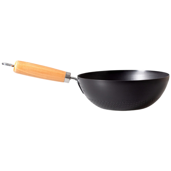 20cm Japanese Style Uncoated Small Wok For One Person Induction Cooker ...