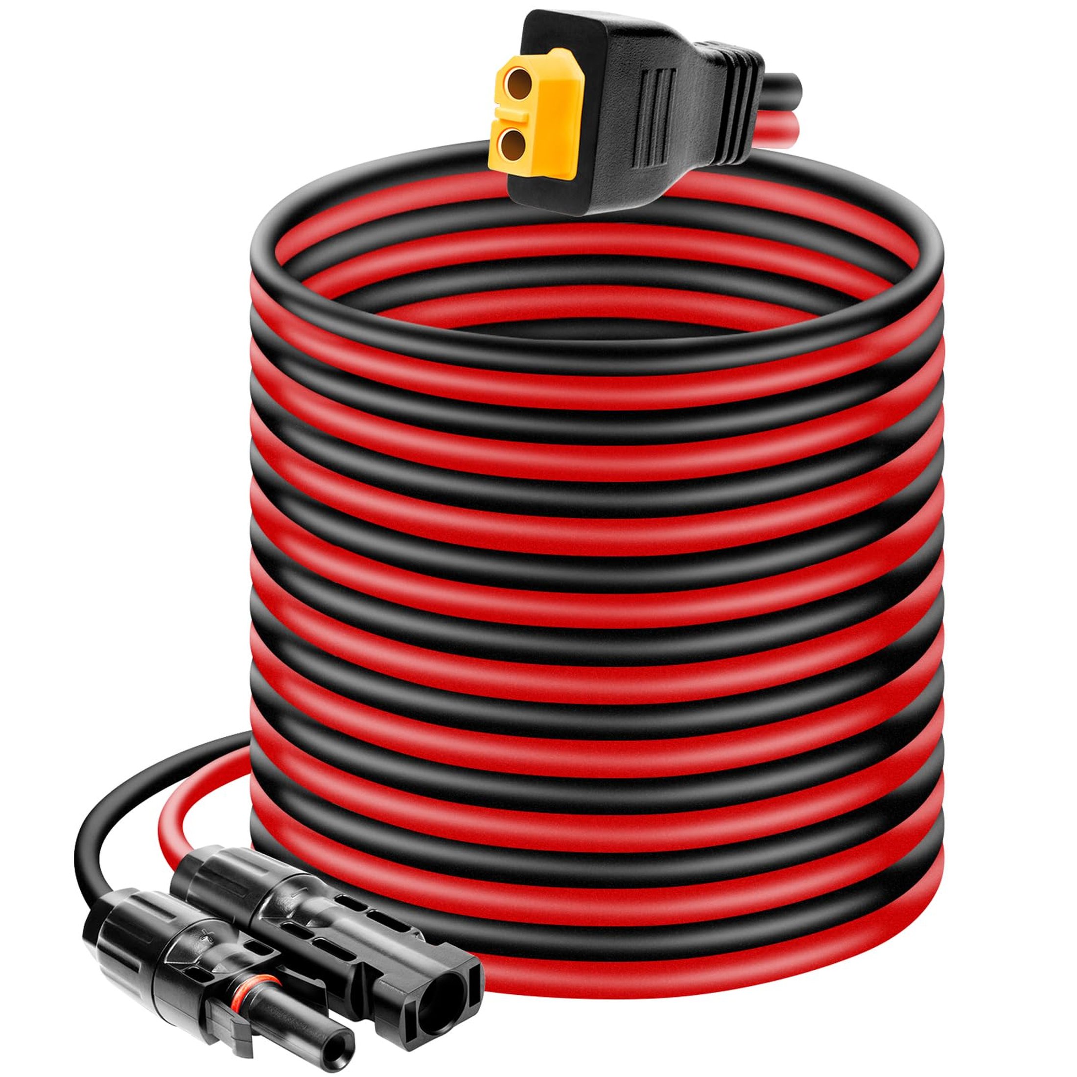 20FT 10AWG Solar to XT60 Connector Cable for RV and Portable Power ...