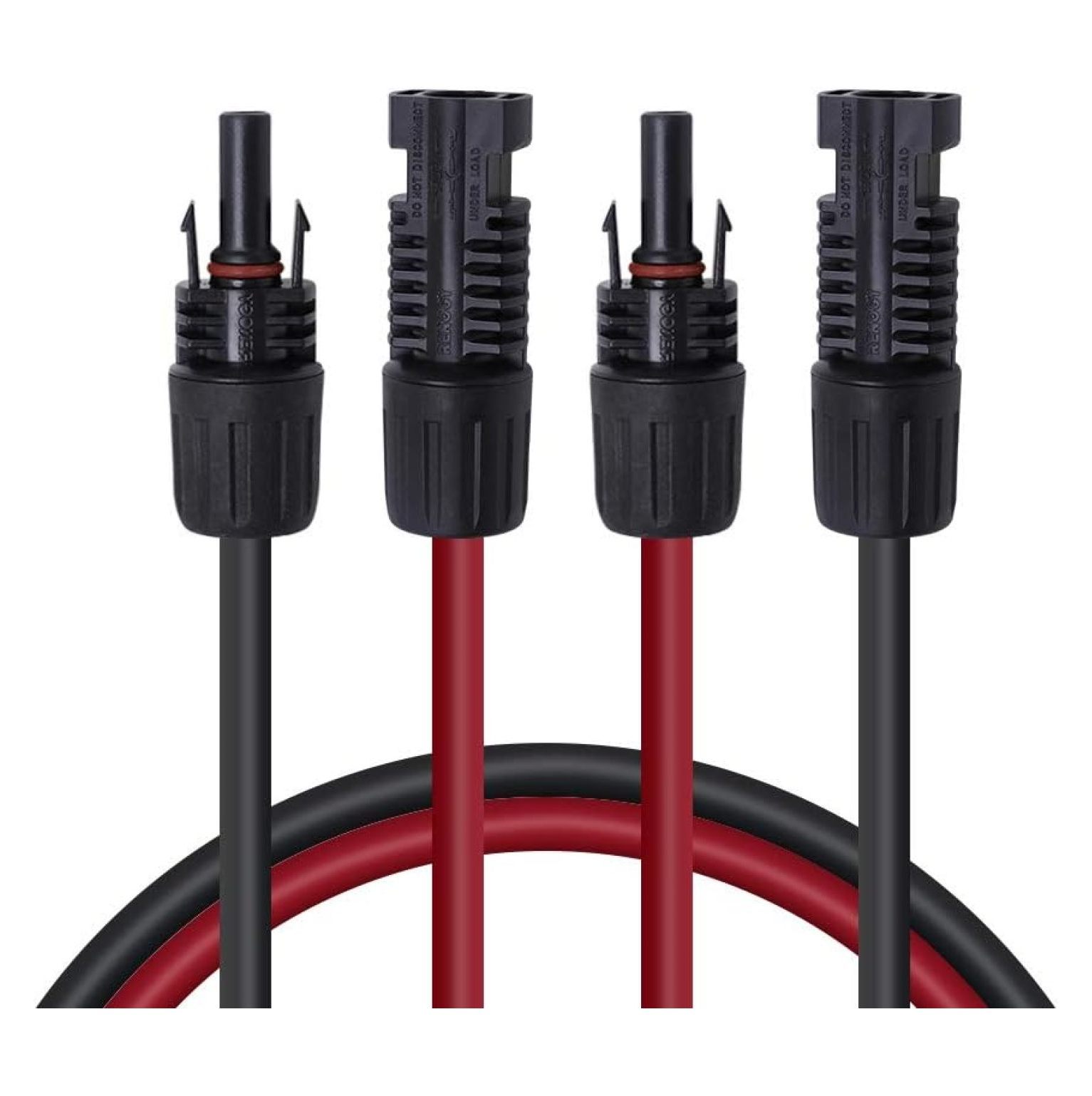 20FT 12AWG Solar Panel Female and Male Connectors, Extension Cables ...