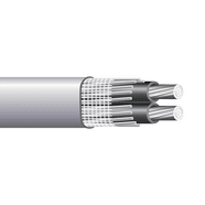 200' Vassar 4-4-4 Triplex Aluminum URD Direct Burial Cable 600V ...