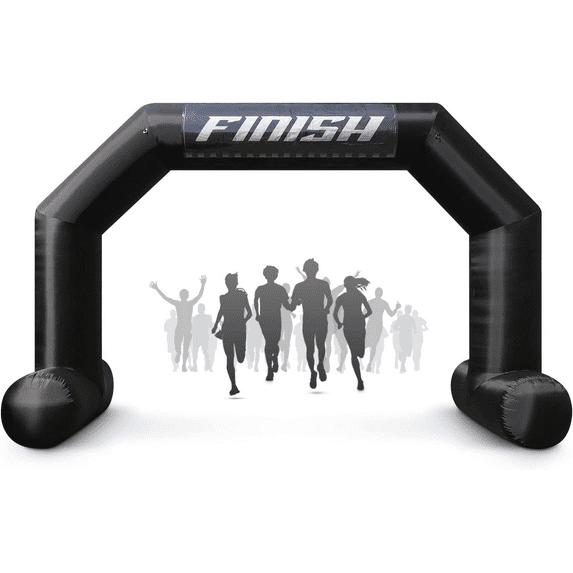 20FT Inflatable Arch with T-Shaped Feet & Blower, Hexagon Inflatables ...