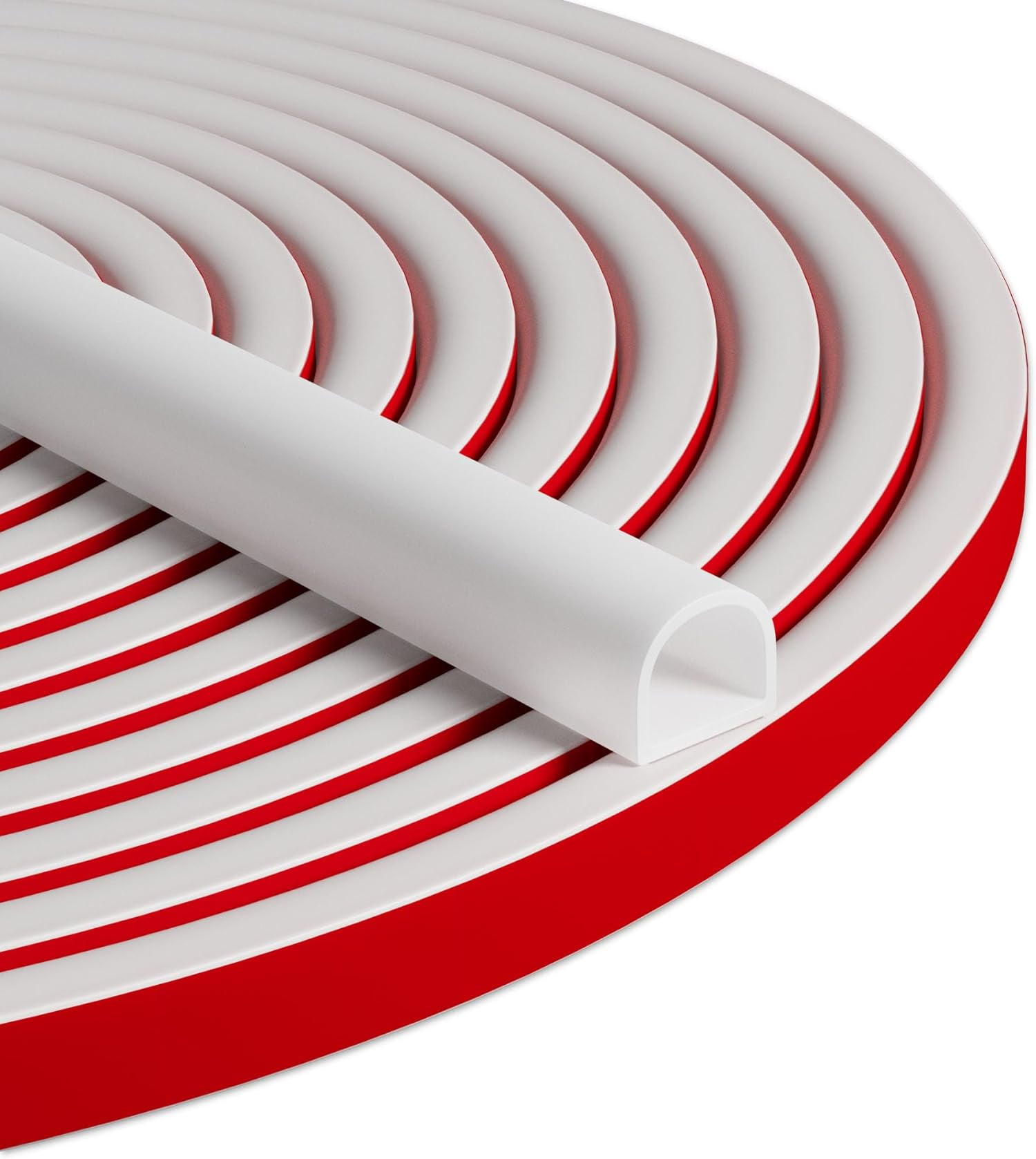 20FT Weather Stripping Door Seal - Self Weather Insulation Strip ...