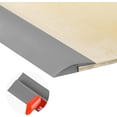 20Ft Carpet Floor Transition Strip, Self Adhesive Floor Edging Trim ...