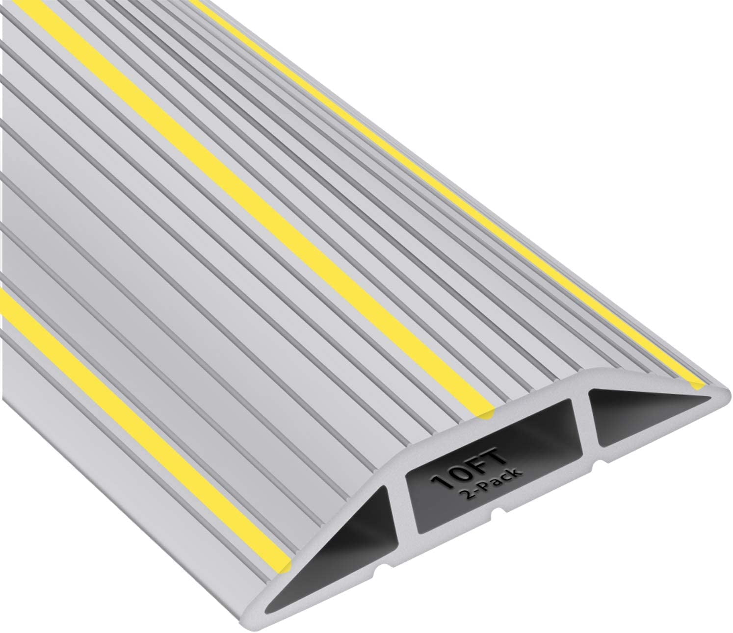 20Ft Cord Cover Heavy Duty Cable Protector 3 Channels Contains Cords ...