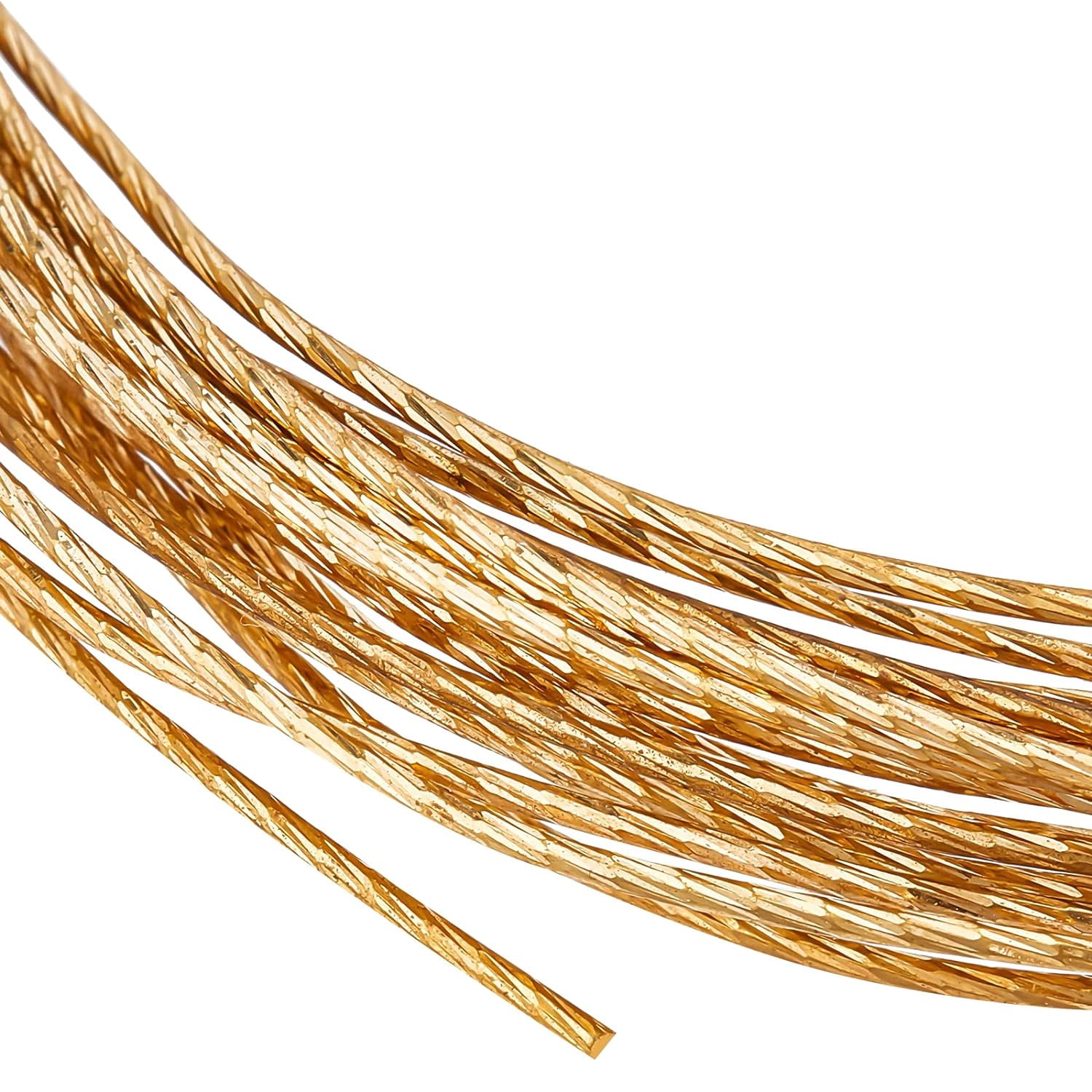 20Ft Engraved Textured Brass Wire 18 Gauge Bendable Craft Wire for Ring ...
