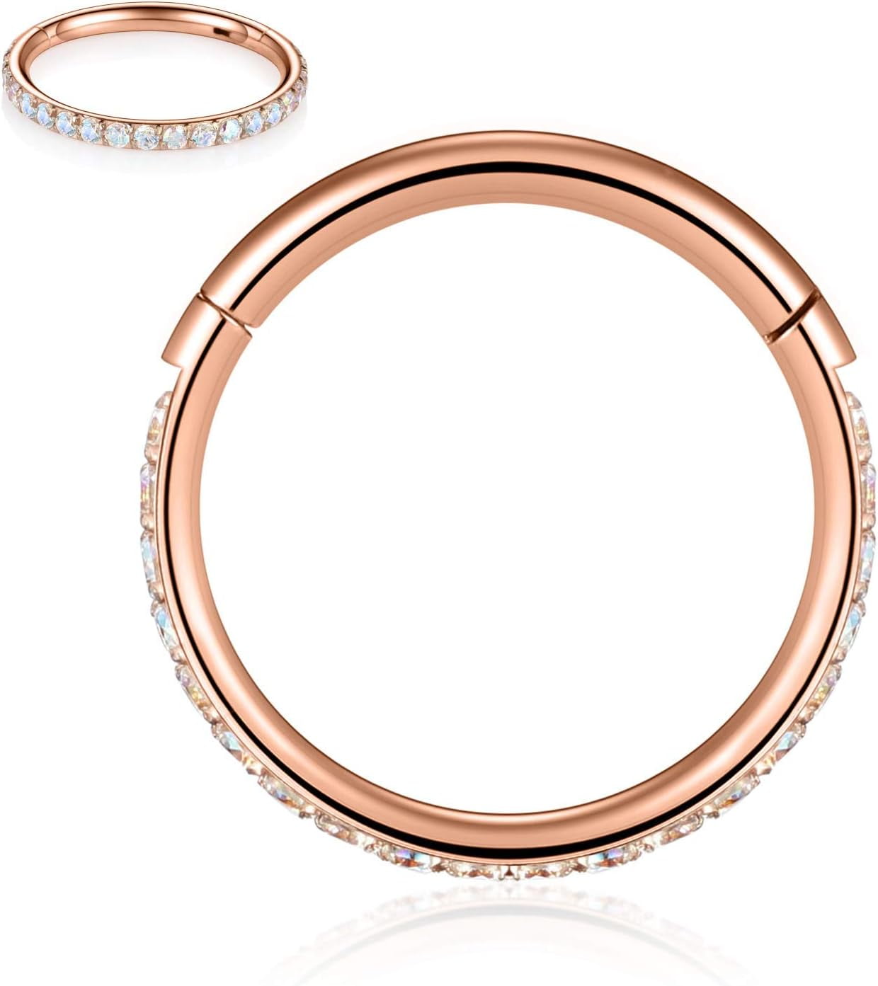 20G 18G 16G 12G Nose Ring Hoop Conch Rook Daith Helix Tragus Piercing Jewelry 316L Surgical ...