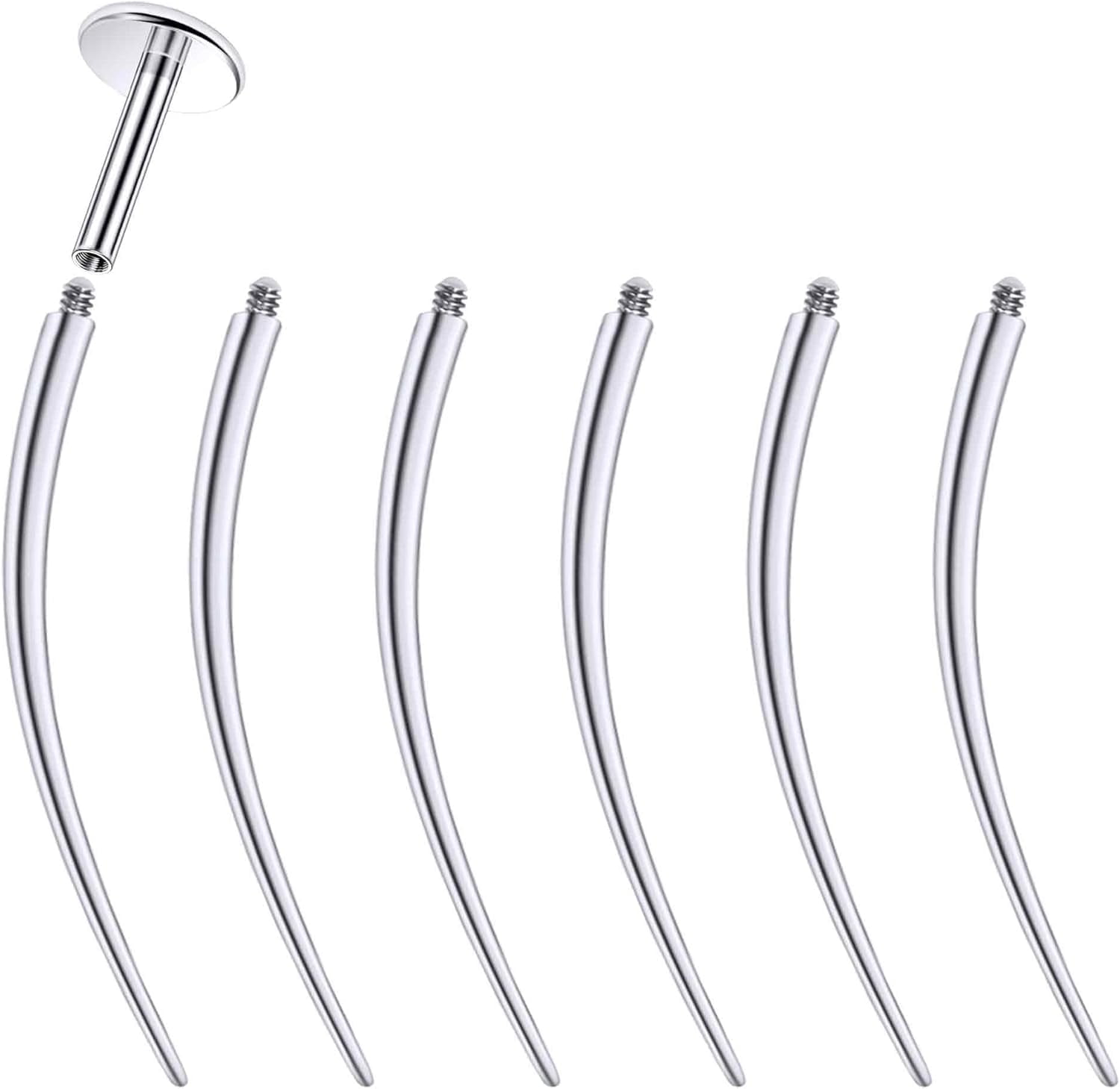 20G 18G 16G 14G ASTM F136 Titanium Piercing Taper Insertion Pin for ...