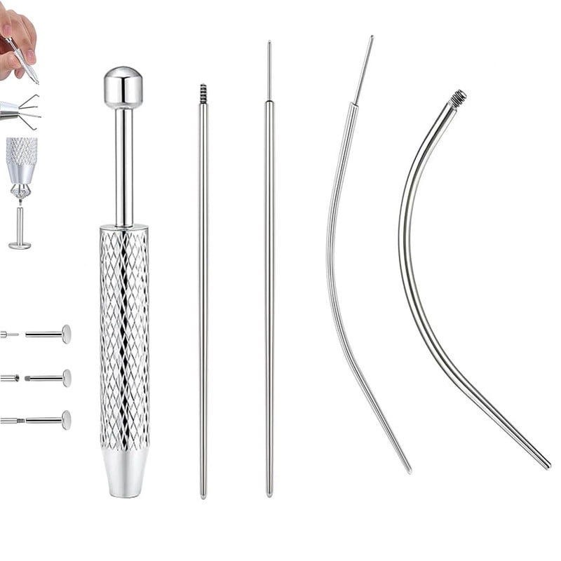 20G Piercing Taper Ball Grabber Tool Stainless Steel Assistant Tools ...