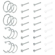 Captive Bead Rings 316L Surgical Steel 00G 0G 2G CBR Ball Closure Rings ...