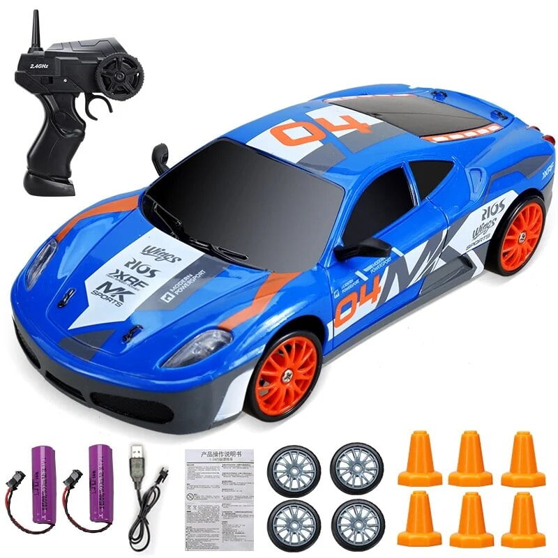 20Km/h RC Car Toys 1/24 2.4G High Speed Remote Control Mini Scale Model ...