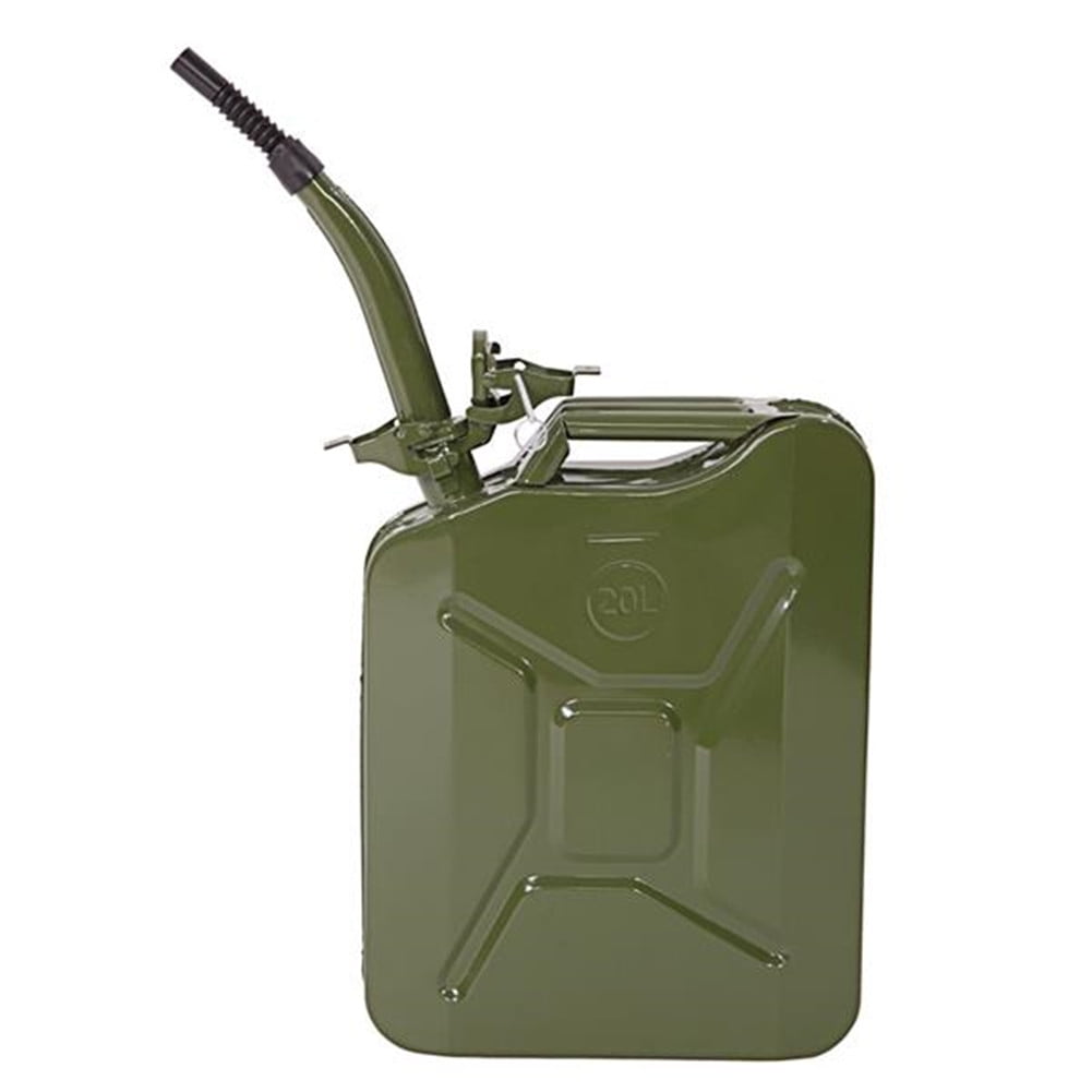 20L 0.6mm Fuel Can Portable Steel Oil Can Petrol Diesel Storage Can For ...