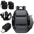 20L/35L Travel Backpack for Men & Women, Expandable 17-Inch Laptop ...