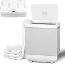 Costway 18 L Towel Warmer for Bathroom Luxury Towel Heater with LED ...