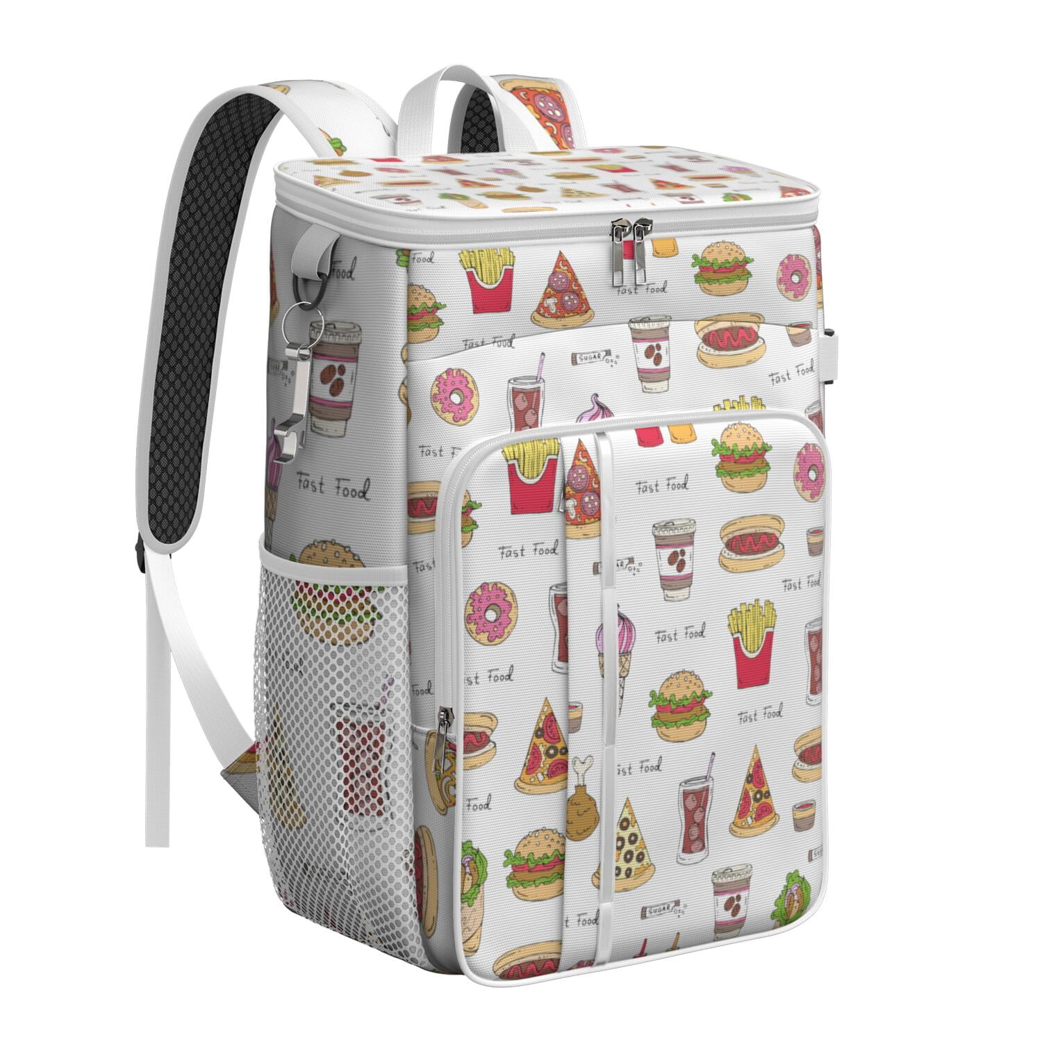 20L Insulated Cooler Backpack for Ice Cream & Dessert - Leakproof Food ...