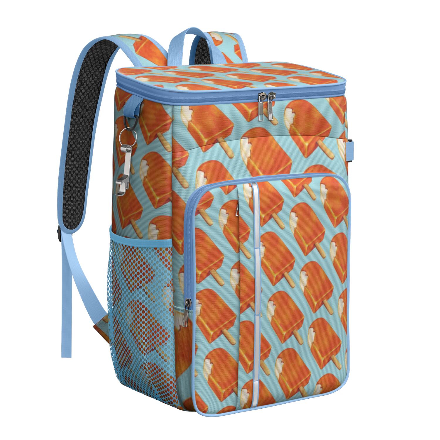 20L Insulated Cooler Backpack for Ice Cream & Dessert - Leakproof Food ...