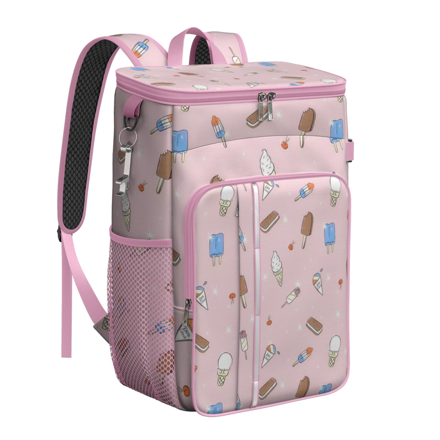 20L Insulated Cooler Backpack for Ice Cream & Dessert - Leakproof Food ...