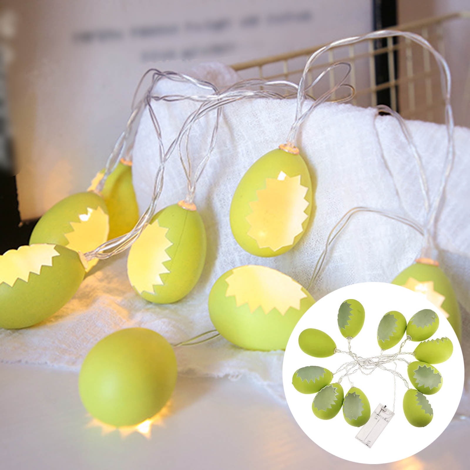 20LED Easter Eggs String Lights Broken Egg Fairy String Lights Easter ...