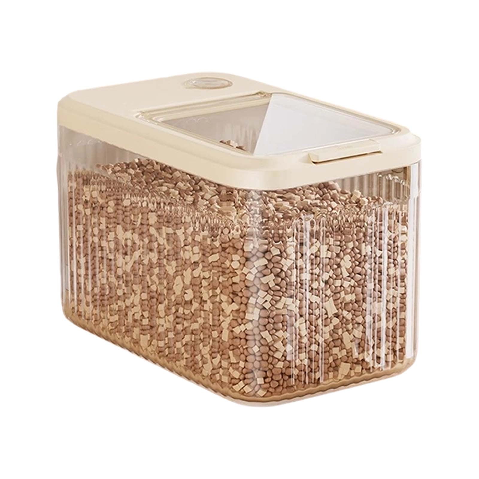 20Lb Airtight Pet Food Storage Container with Measuring Cup â Keep Dry ...