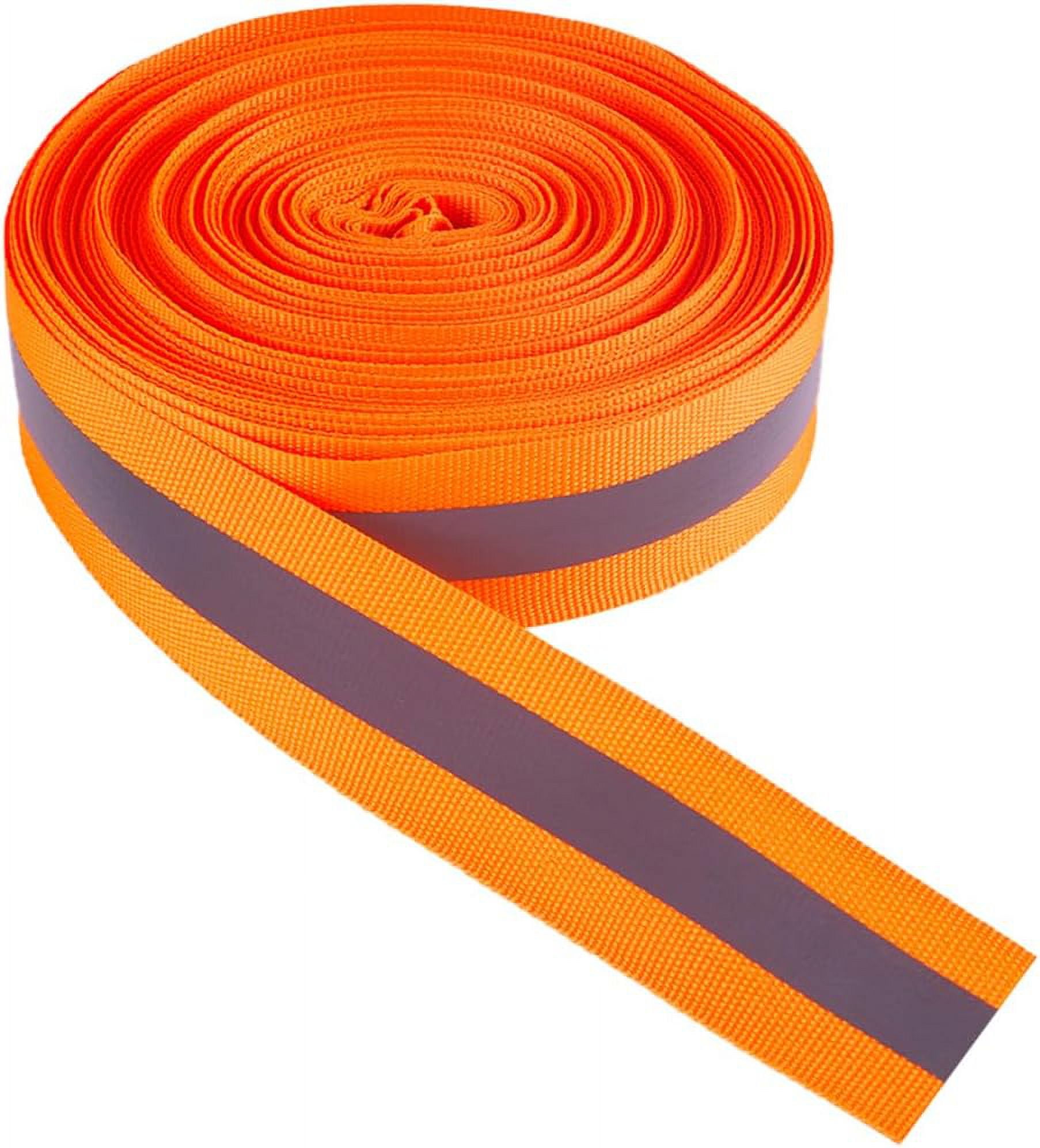 20M Polyester Striped Ribbon Reflective Band for Safety Caution Clothes ...