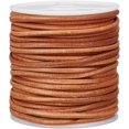 20M Round Cowhide Leather Cord Jewelry Cord Jewelry Making Material ...